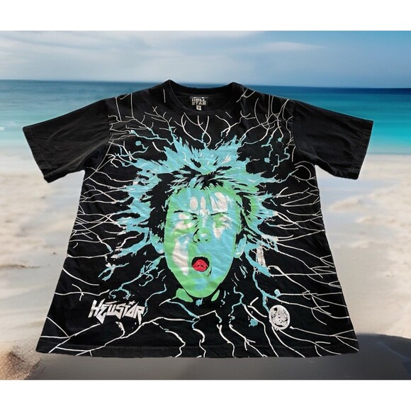 Hellstar | Shirts | Hellstar Electric Kid Doublesided Graphic Print Aop ...